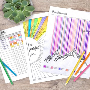 Printable Dot Grid Journal Kit. starter Kit With Spreads & Habit ...