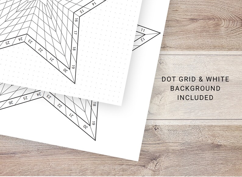 Star Habit Tracker (monthly). Planner Printable - Etsy