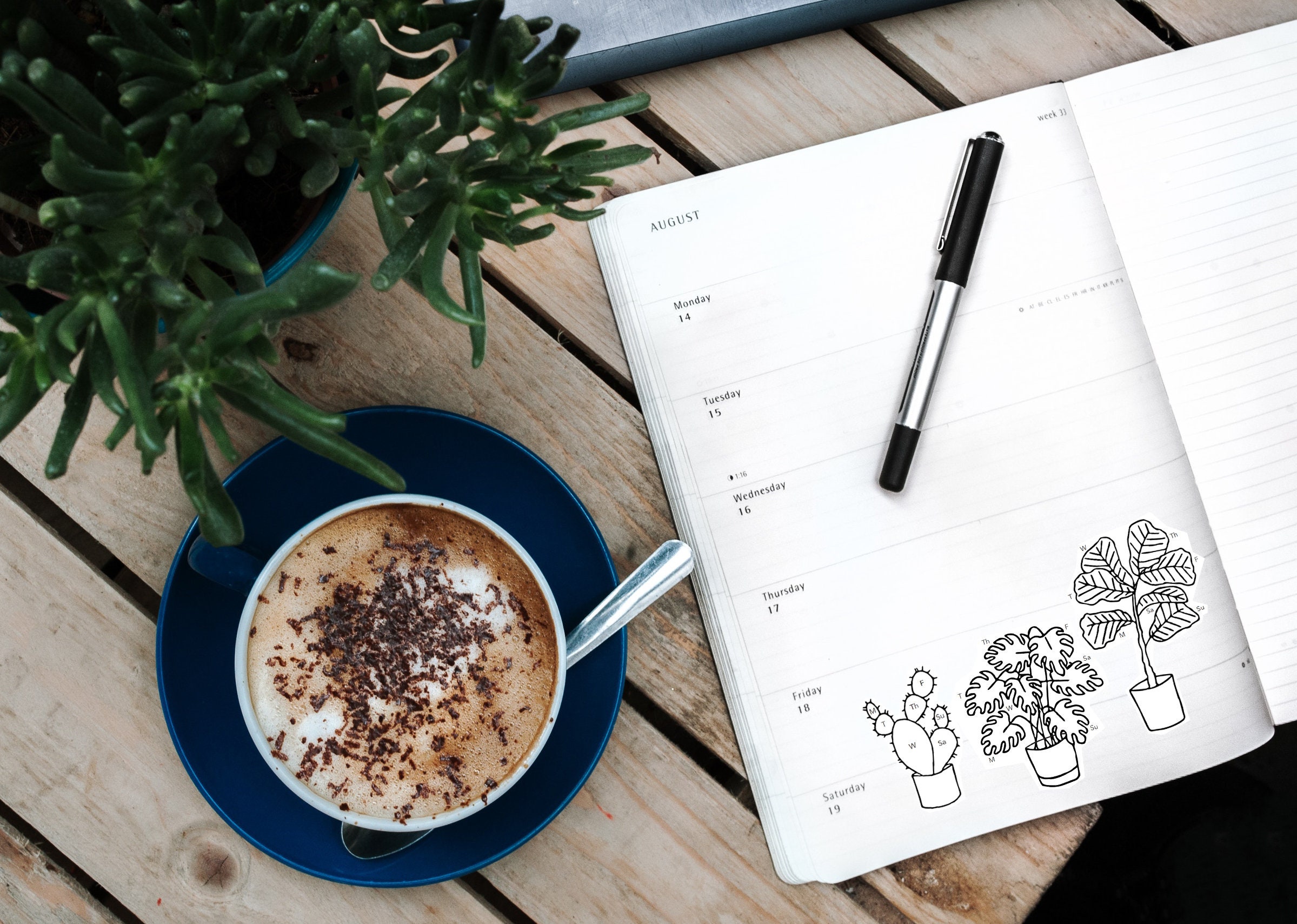 House Plants Habit Tracker for BUJO- Planner Goal Tracker - Etsy