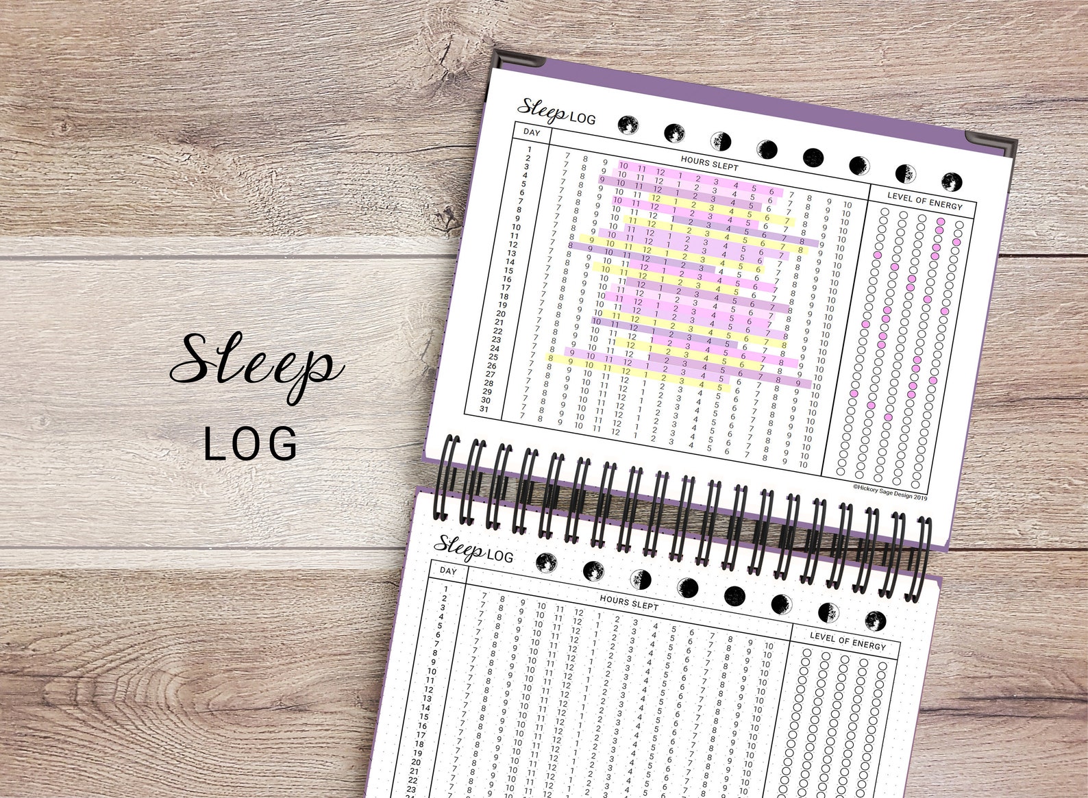 Sleep & Insomnia Log Printable for Bullet Journals and Planners - Etsy