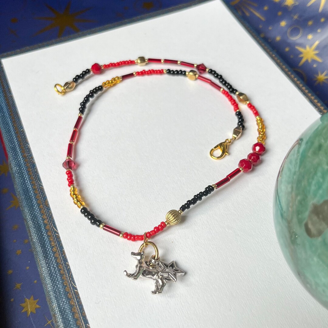 Sirius. Sirius Black Inspired, Handmade Beaded Pendant Necklace ...