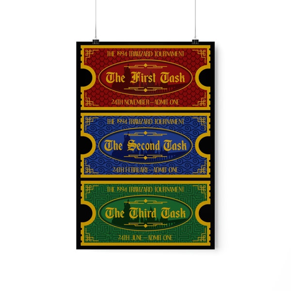Triwizard Tournament - Etsy