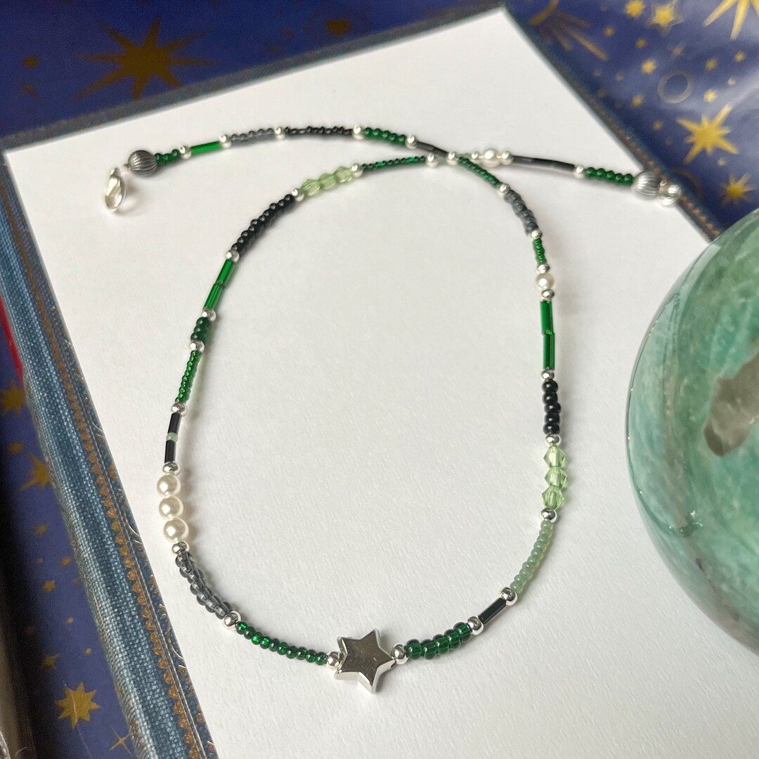 RAB. Regulus Black Inspired, Handmade Beaded Necklace, Harry Potter ...