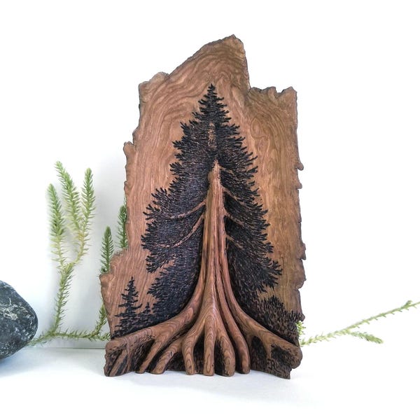 Redwood Sculpture - Etsy