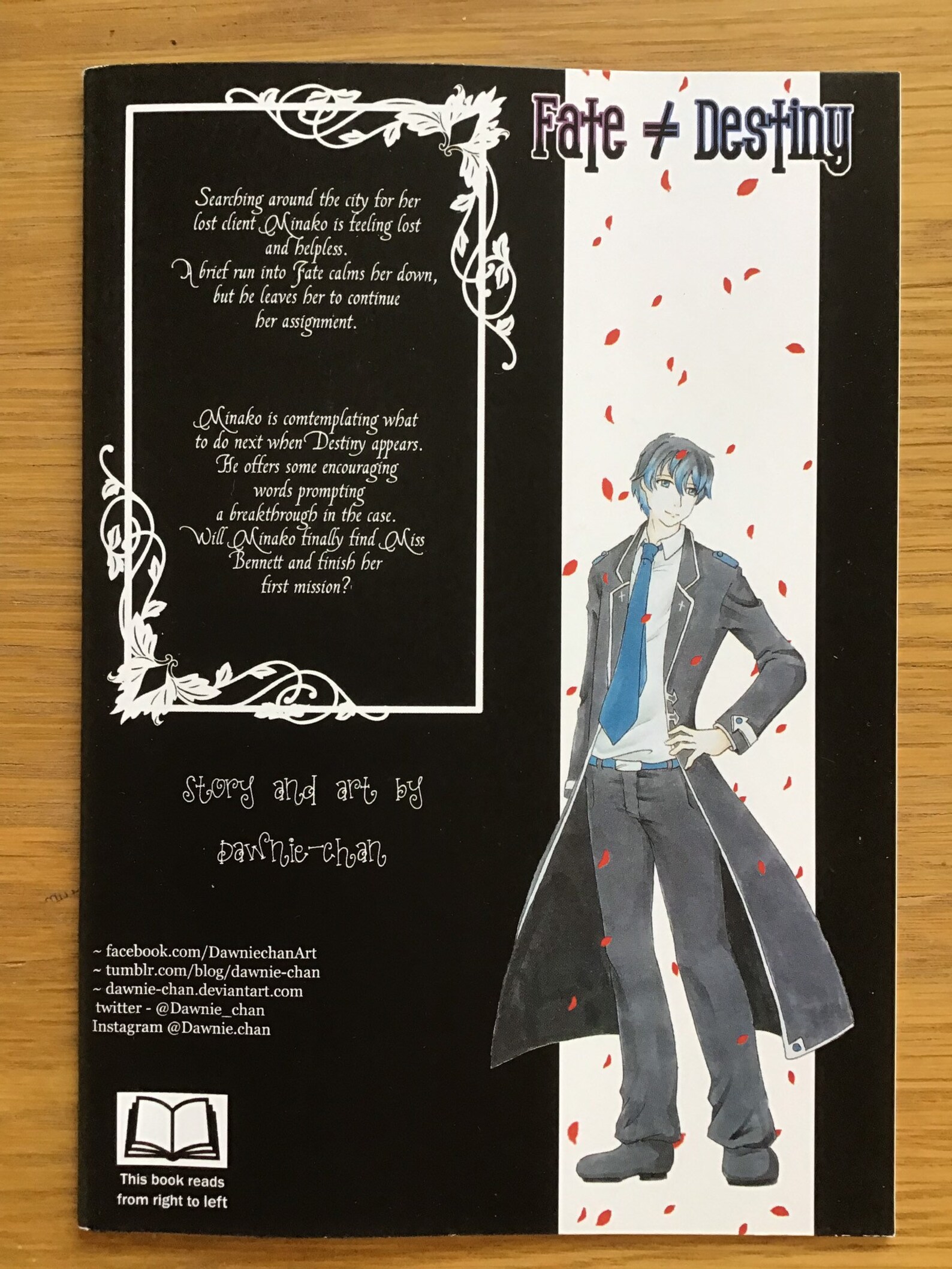 Fate Equals Not Destiny Chapter 5 - Etsy