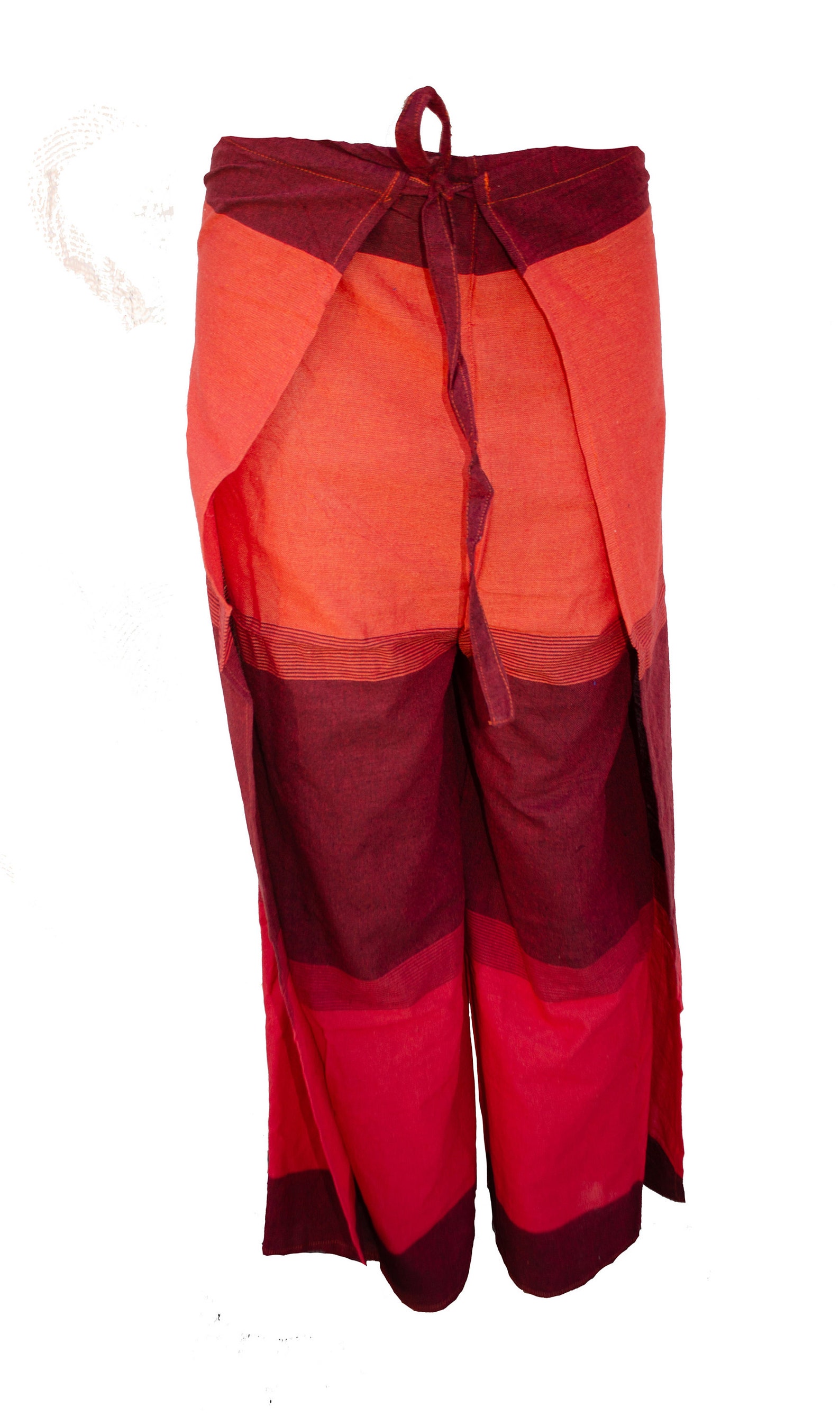 Handmade Harem Wrap Tie Pants | Waist Tie | Open Leg | 100% Cotton ...