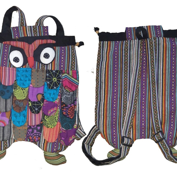 Owl Backpack - Etsy