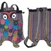 Handmade Mini Cotton Owl Backpack - Etsy