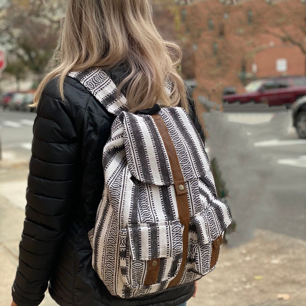 Woven Backpack - Etsy