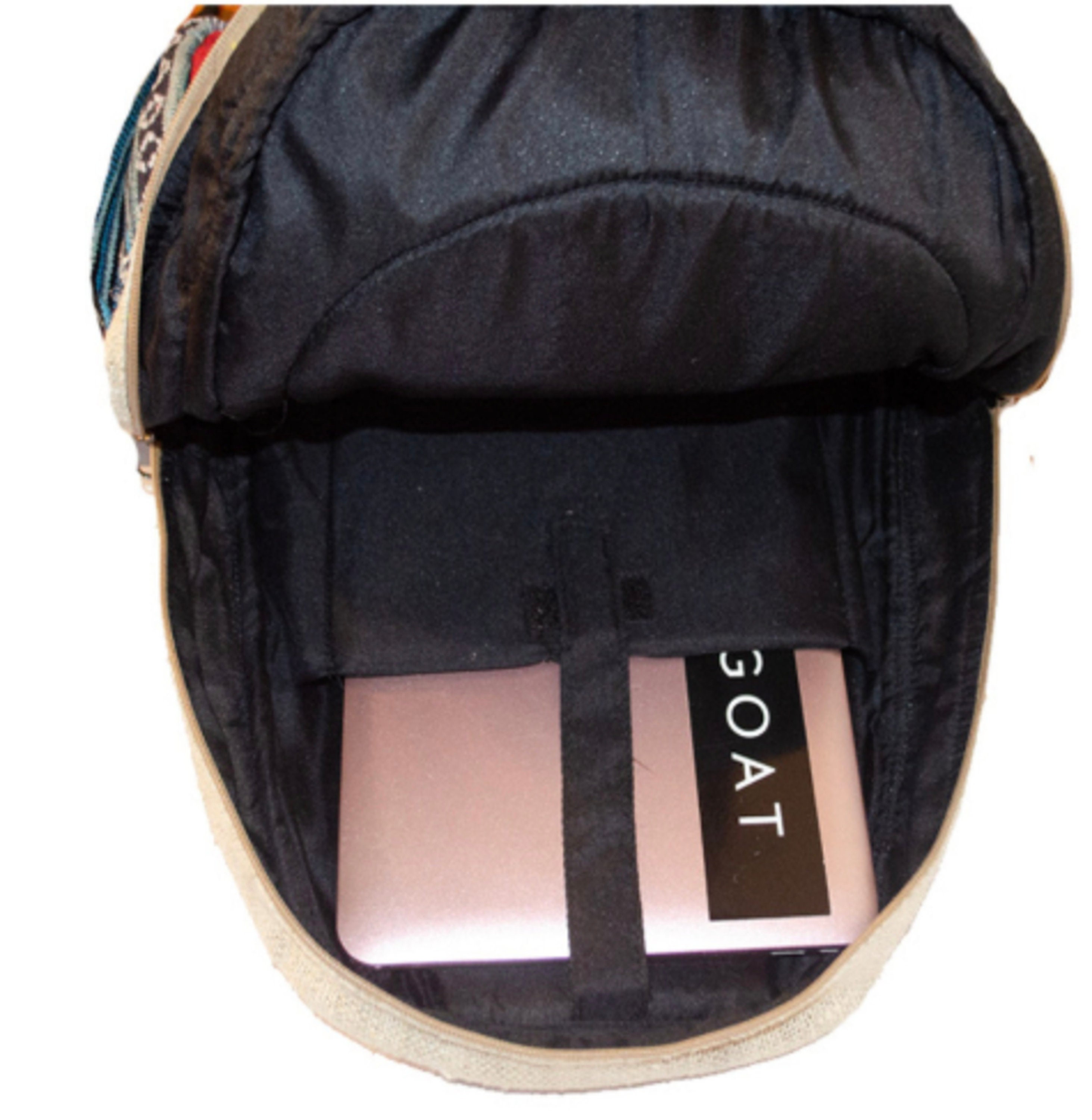 Large Double Pocket Hemp American Native Design Backpack - Etsy