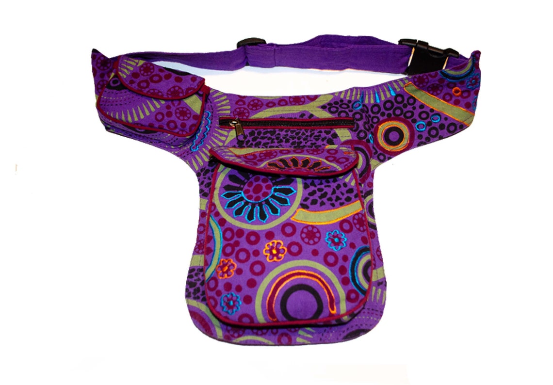 Handmade Cotton Fanny Pack Money Belt - Etsy