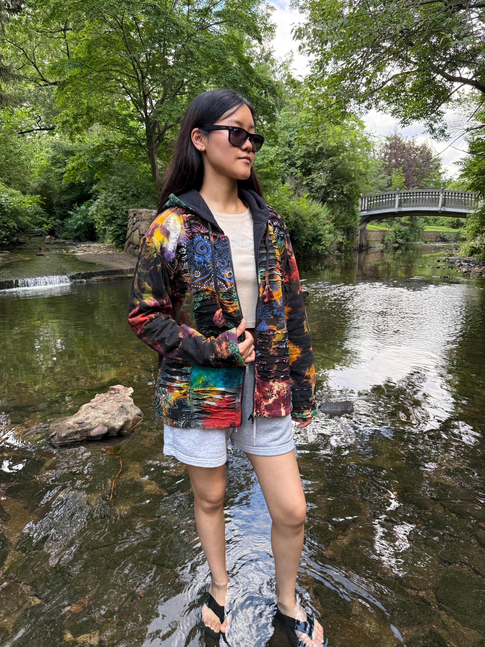 Colorful Cotton Razor Cut Jacket: Unisex Nepali Handmade Outerwear - Etsy