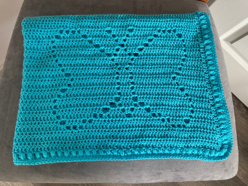 Butterfly Filet Crochet Pattern Blanket Afghan Baby - Etsy