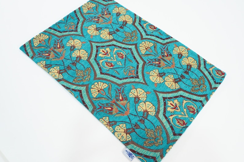 Turkish Turquoise Blue Place Mats Place Mats 12x18 Table - Etsy