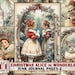 Christmas Alice Wonderland Junk Journal Pages,scrapbook Printables ...