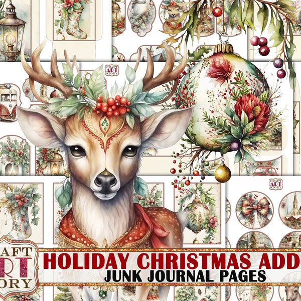 Printable Christmas Journal - Etsy