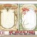 Art Nouveau Frame Journal Pages,border,paper Journal Kit (Instant ...