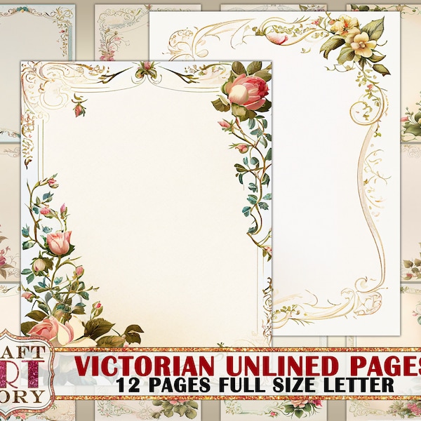 Victorian Paper - Etsy