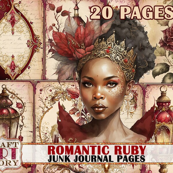 Ruby Scrapbook - Etsy