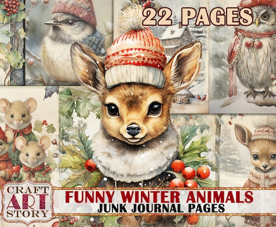 Funny Winter Pictures With Animals