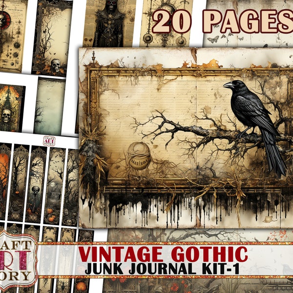 Gothic Journal - Etsy