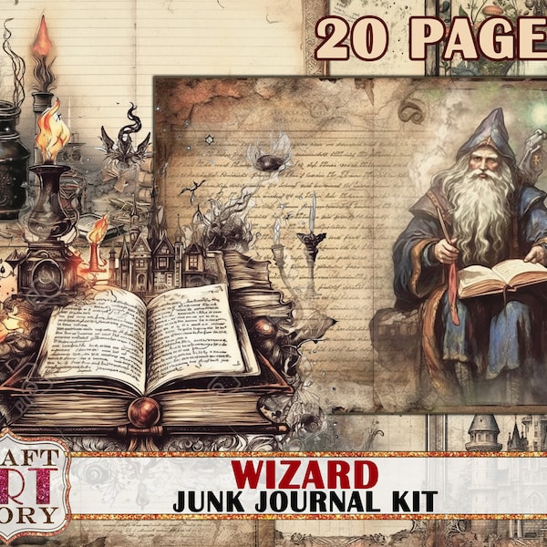 Magic Journal - Etsy