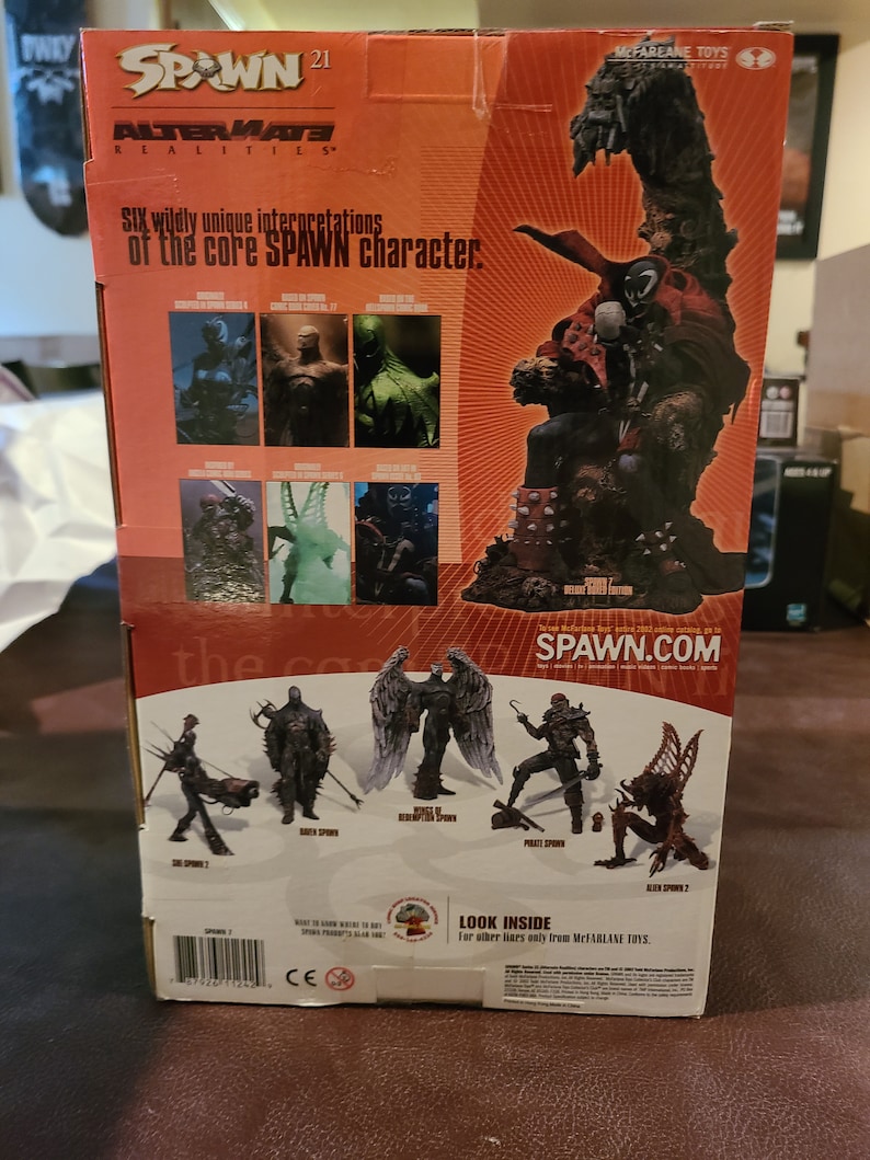Mcfarlane Toys Spawn Series 21 Spawn 7 VII Deluxe Boxed Set Unopened ...