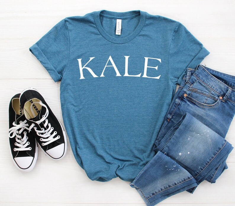 Kale Shirt Kale University T-shirt vegan Tee Kale Tshirt | Etsy