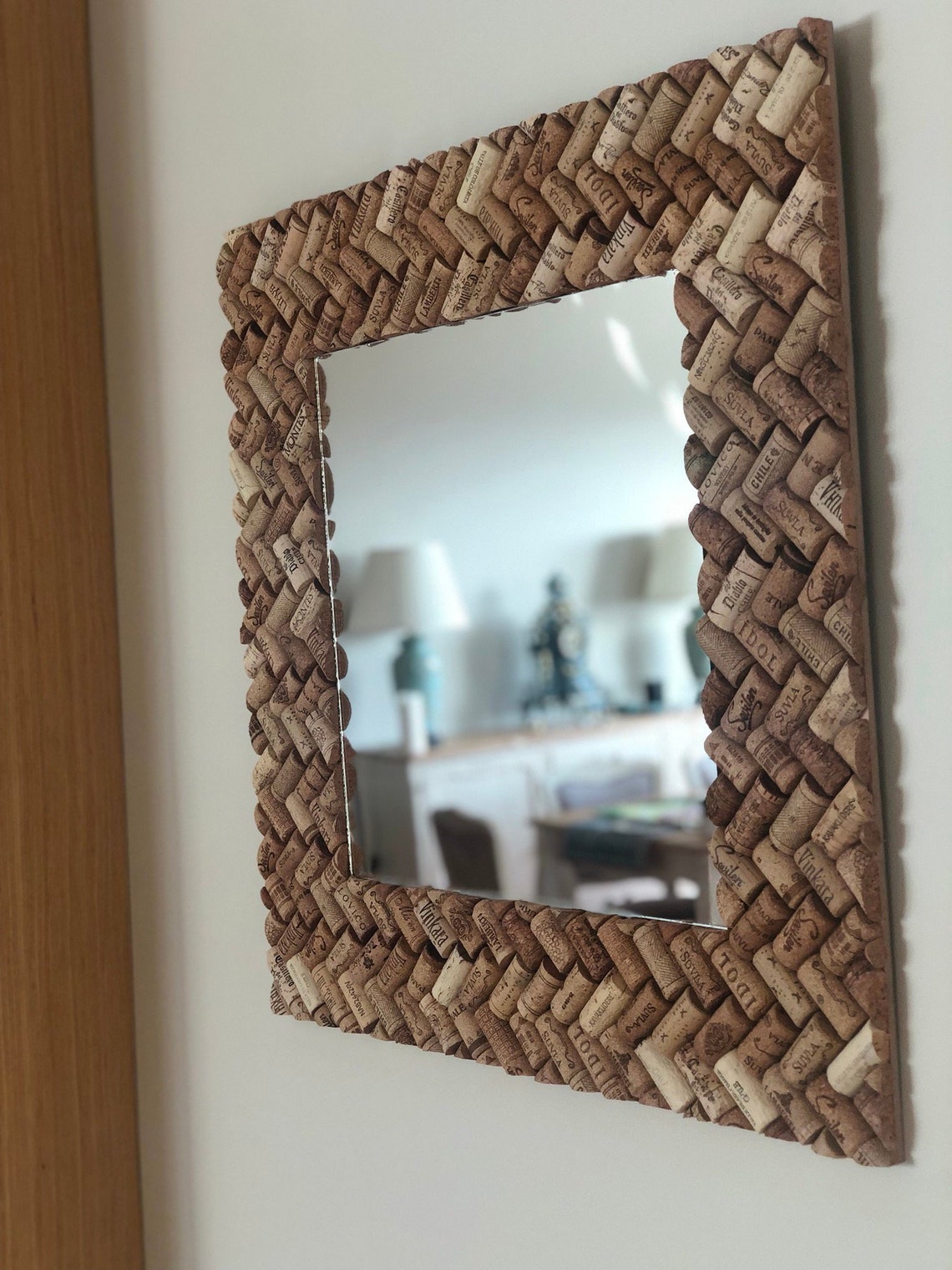 Mirror Made From Original Corks - Etsy