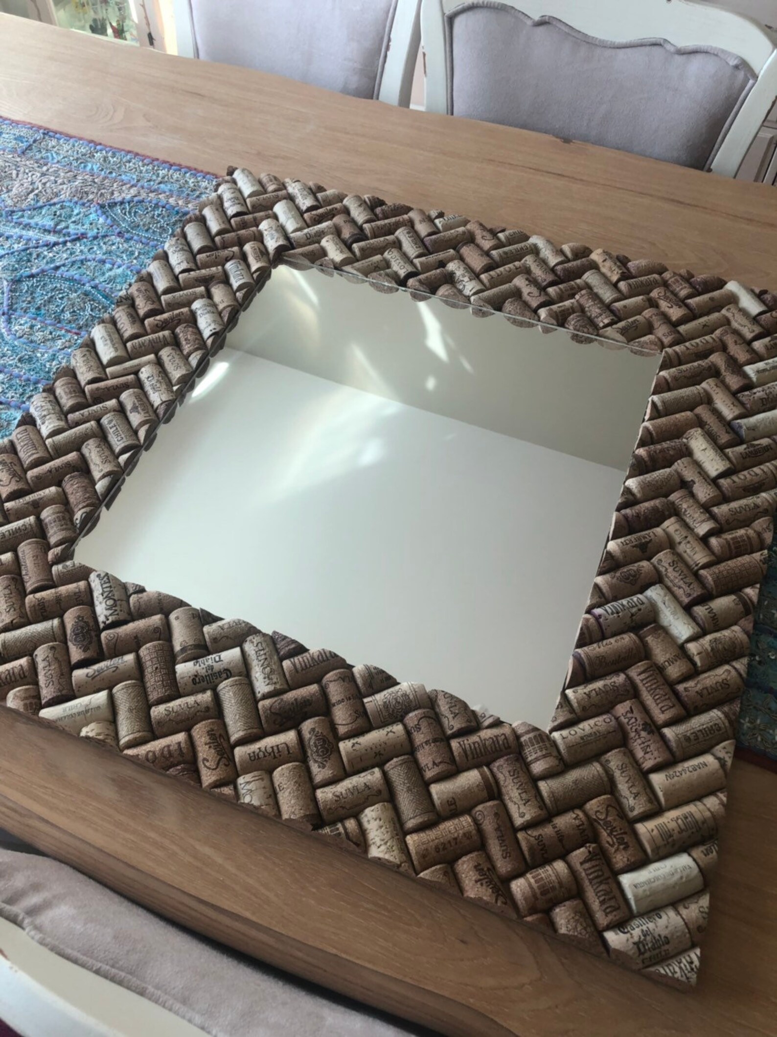 Mirror Made From Original Corks - Etsy