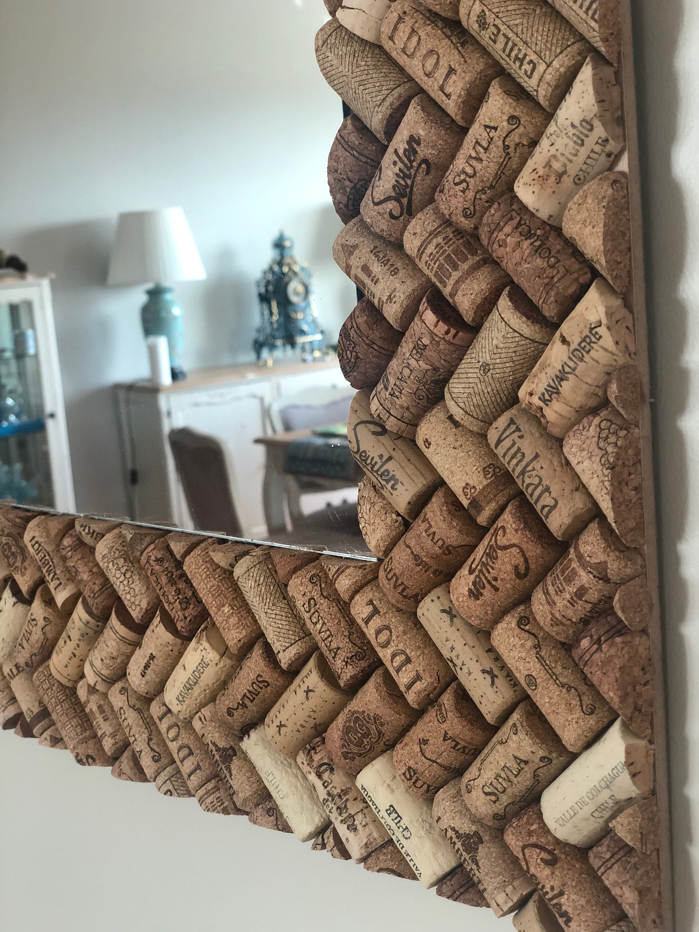 Mirror Made From Original Corks - Etsy