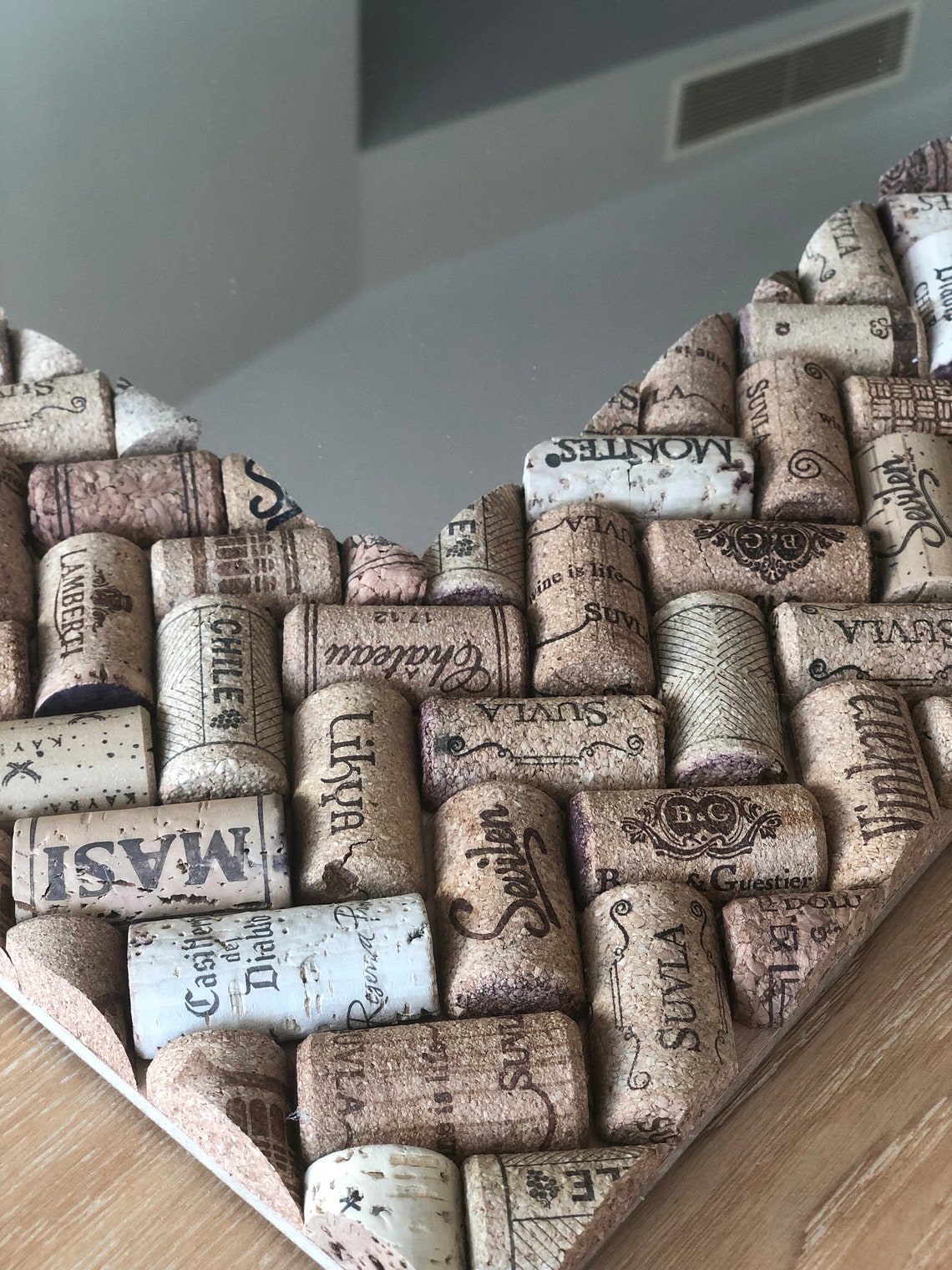 Mirror Made From Original Corks - Etsy