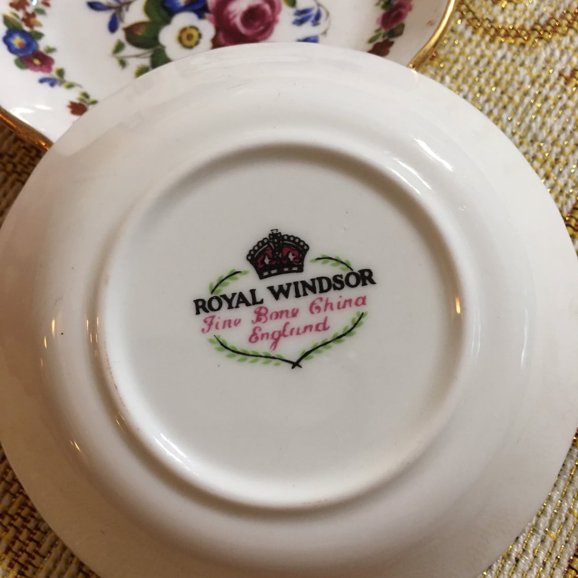 Royal Windsor Floral Dish Set - Etsy