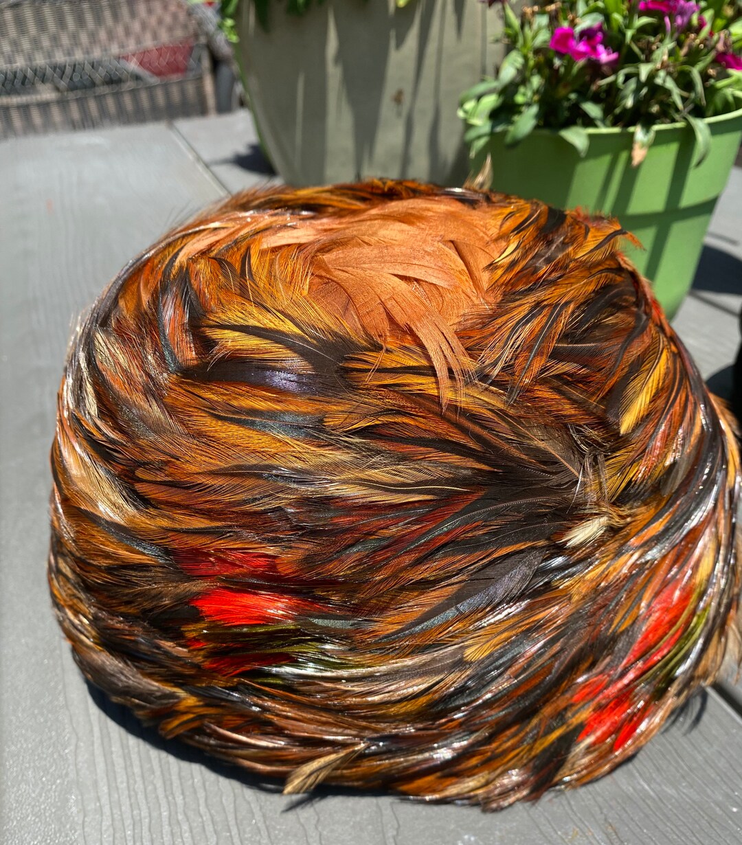 Vintage Original Pheasant Feather Hats - Etsy