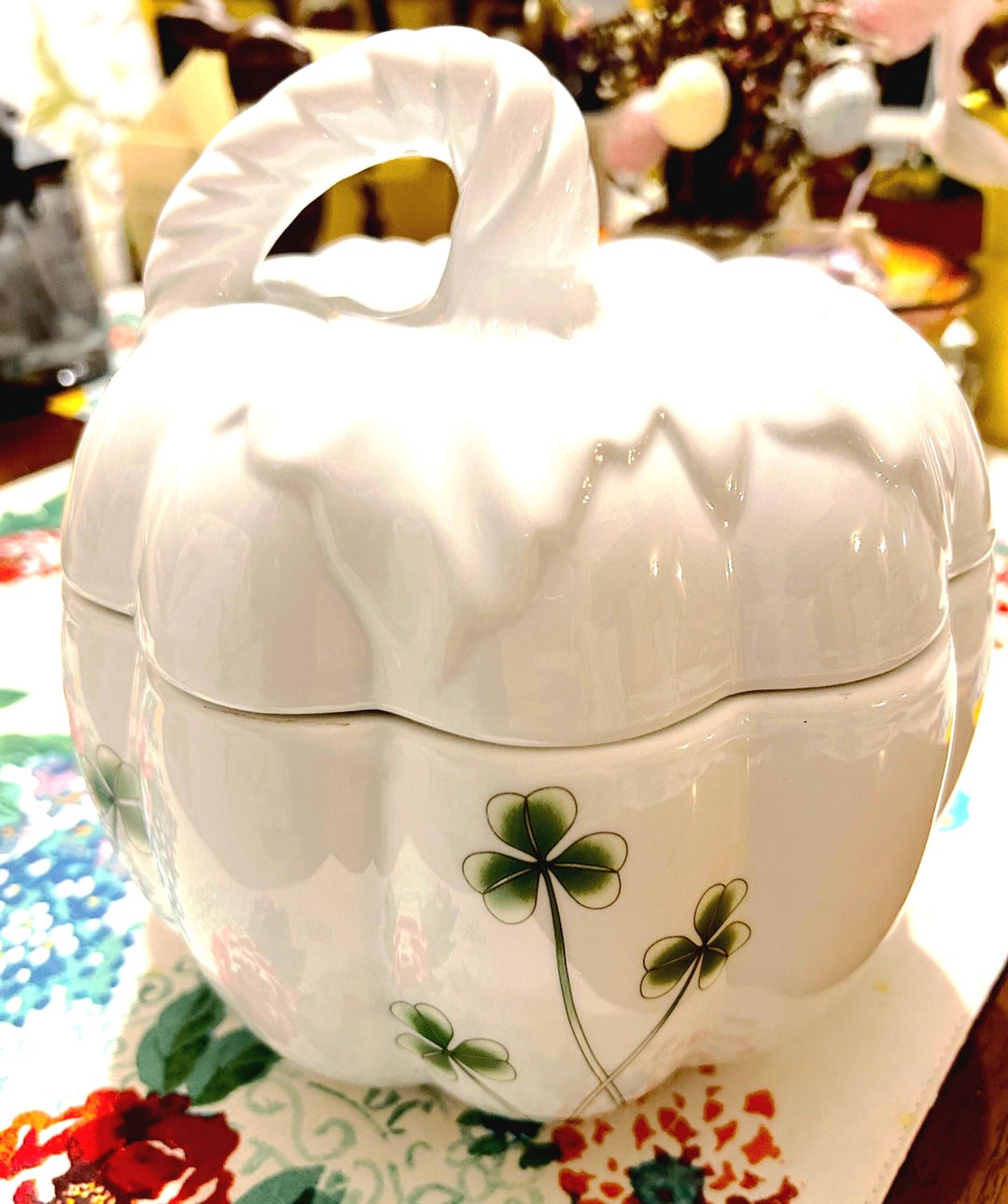 Marcus Notley Shamrock Cookie Jar - Etsy