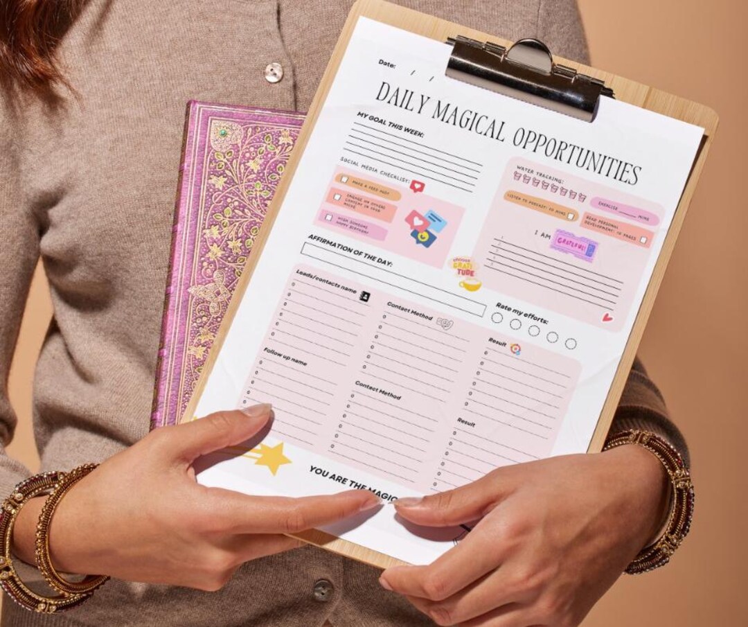 DMO Digital Download Daily Habit Tracker Digital Download - Etsy