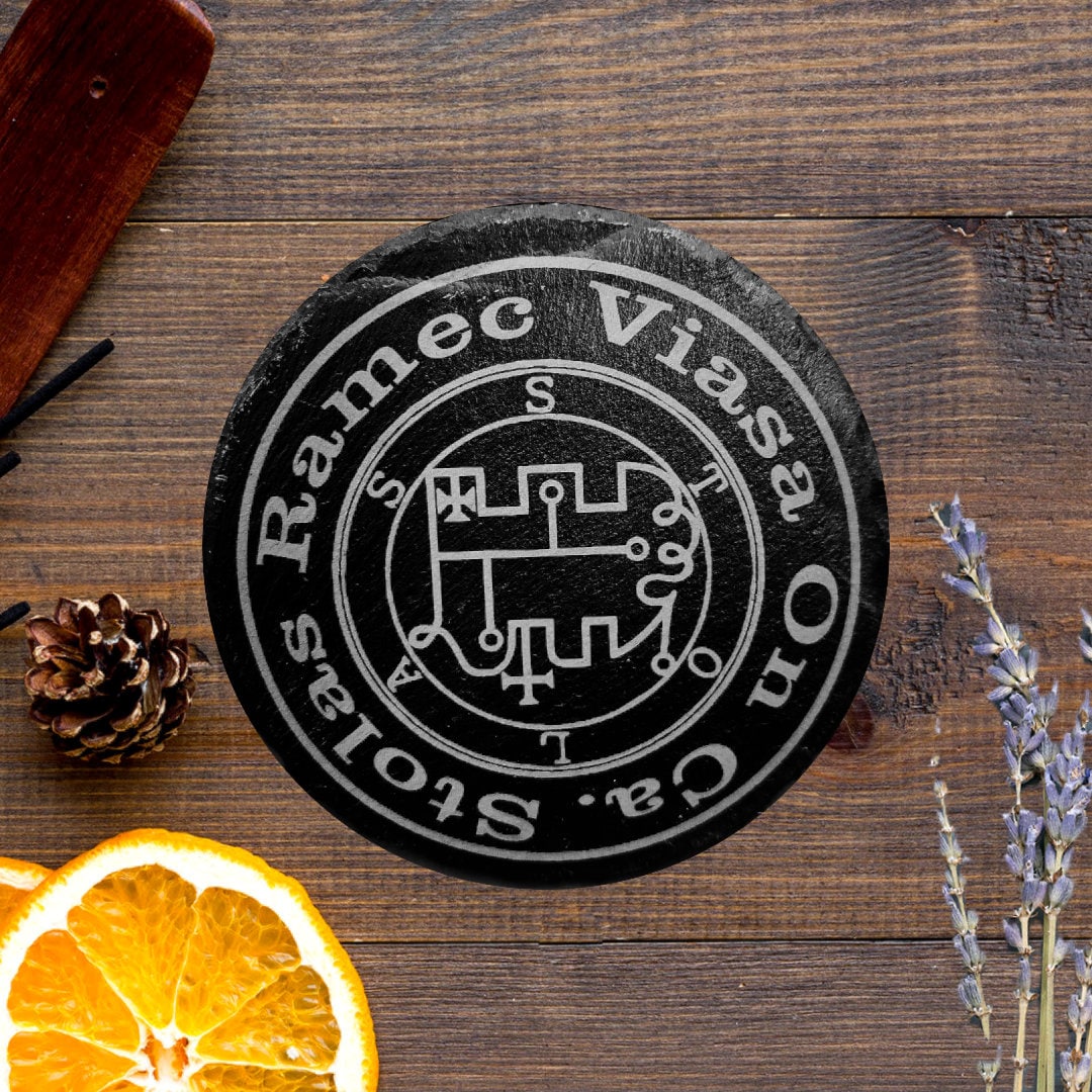 Stolas Slate Altar Tile - Etsy