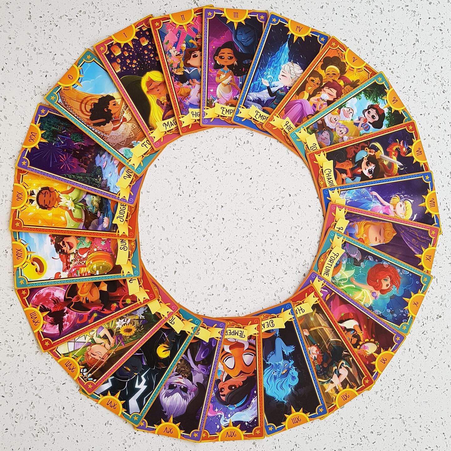 Princess and Villain Tarot Deck It's Truly a Magical - Etsy