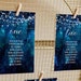 Seating Chart Card Galaxy, Wedding Table Seating Chart Card, Celestial ...