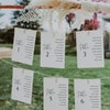 Seating Chart Card Galaxy, Wedding Table Seating Chart Card, Celestial ...