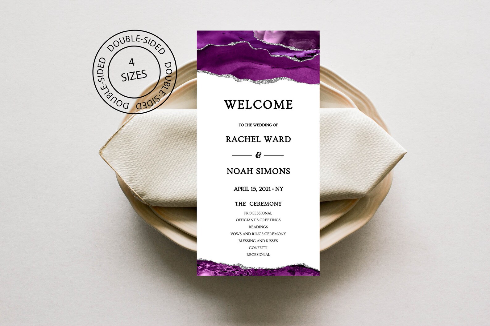 Wedding Invitation Kit Template Wedding Invitation Bundle - Etsy