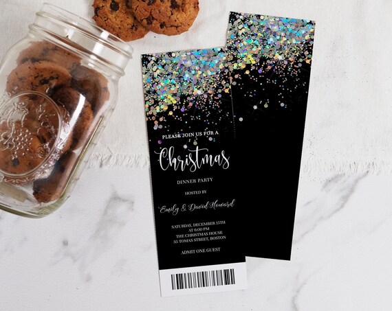 Event Ticket Invitation Template Bookmark Card Template | Etsy
