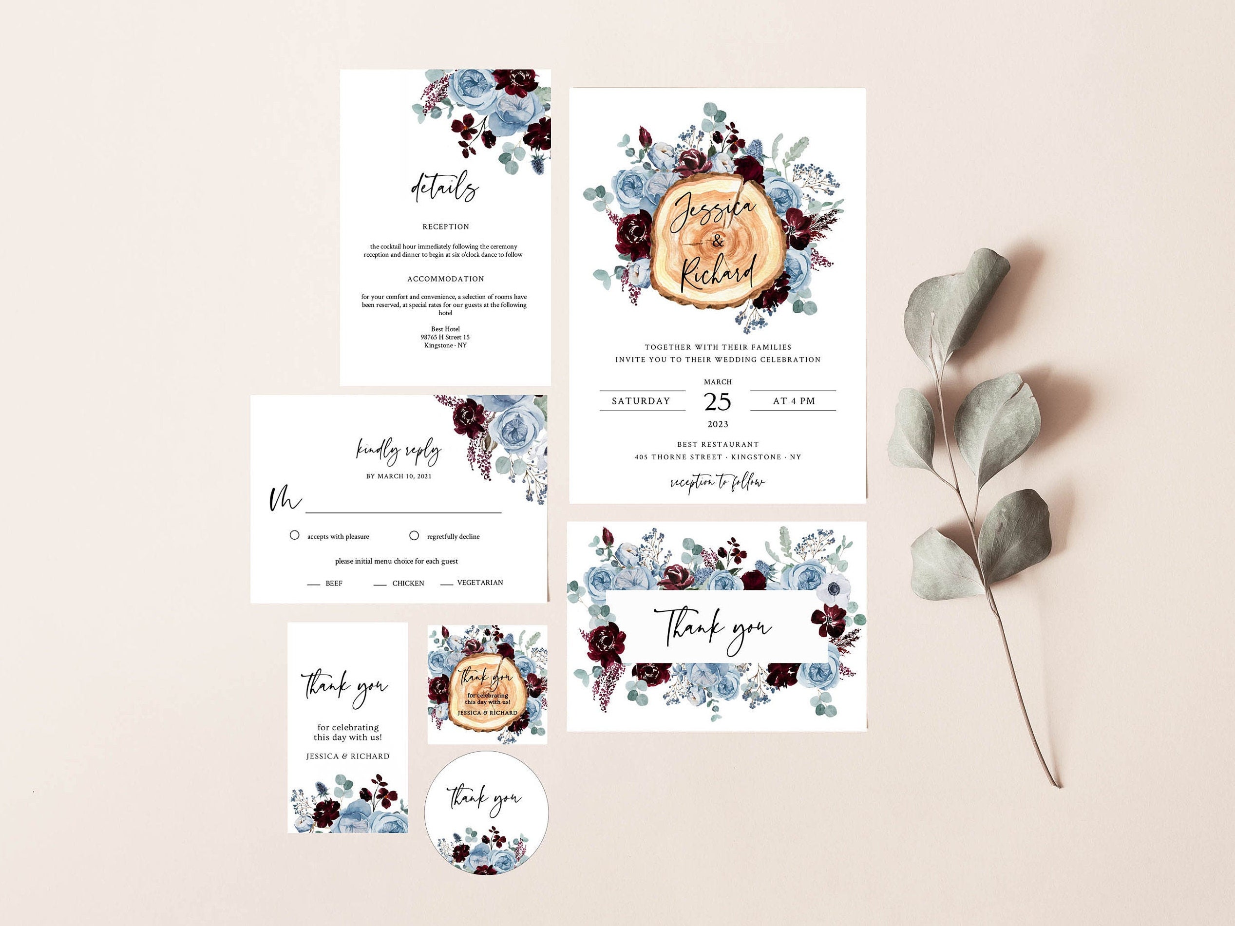 Wedding Invitation Kit Wedding Invitation Suite Wedding | Etsy