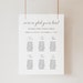 Seating Chart for 6 Tables Wedding Seating Chart Poster - Etsy