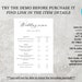 Wedding Menu Selection Card, Menu Choice Card, Wedding Menu Card ...
