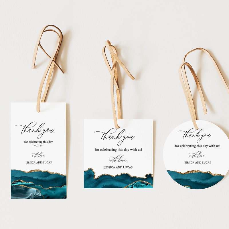 Teal Wedding Favors - Etsy