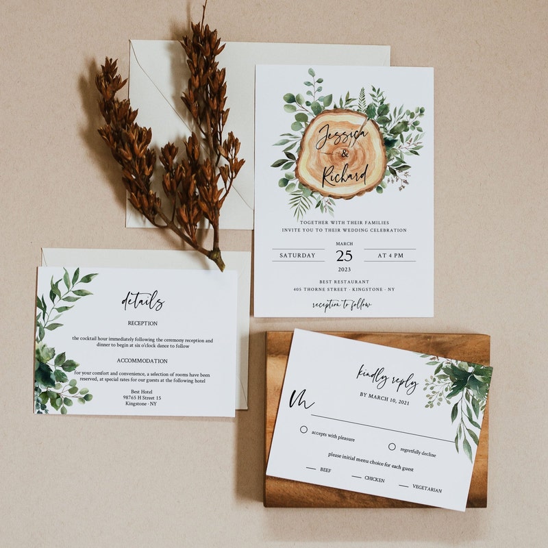 Country Wedding Invitation - Etsy