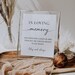 Wedding Memory Table Sign, in Loving Memory Sign, Wedding Memorial ...
