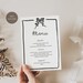 Menu Template, Any Colors, Hand Drawn, Handwritten, Whimsical, Scribble ...