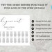 Wedding Seating Chart 20 Tables, Minimalist Seating Chart Template ...